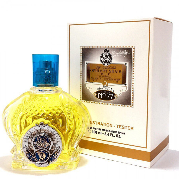 Тестер Chic Shaik Blue №77 Pour Homme 100 ml купить в интернет магазине ...